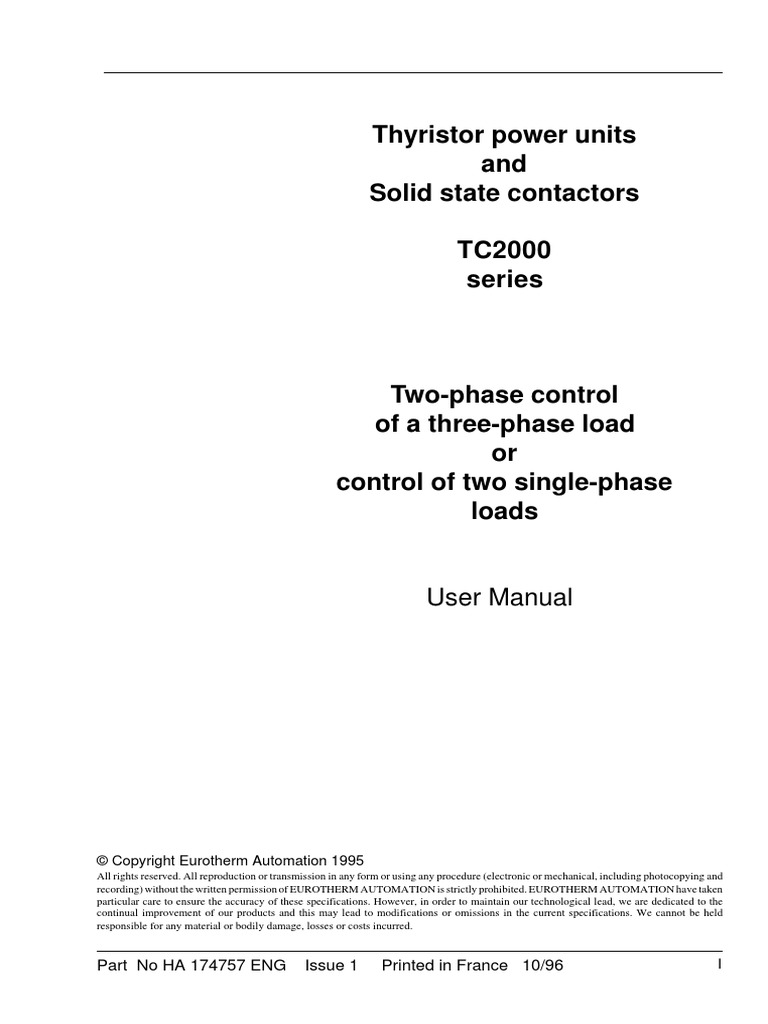 tc2000 174757eng 1-Usermanual 00 | PDF | Electromagnetic Compatibility ...