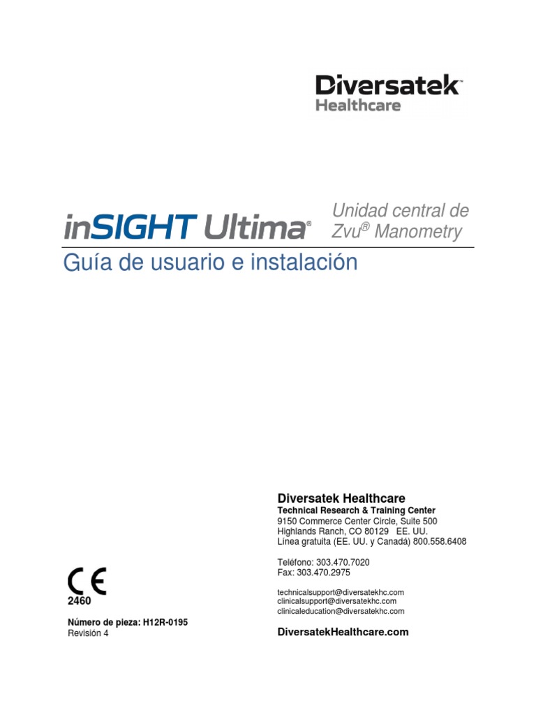 Insight Manual de Usuario 2020 H12r-0195-Es-Es - r4 | PDF
