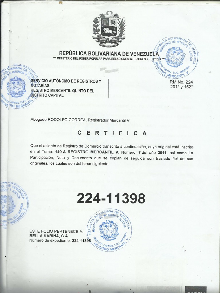 Bella Karina 2da y 3ra Acta | PDF