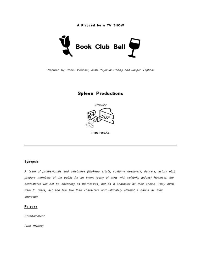 TV Show Proposal Template | PDF