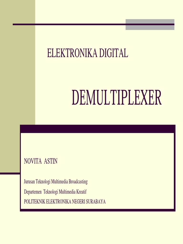 De Multiplex Er | PDF | Metode & Bahan Ajar | Teknologi & Rekayasa