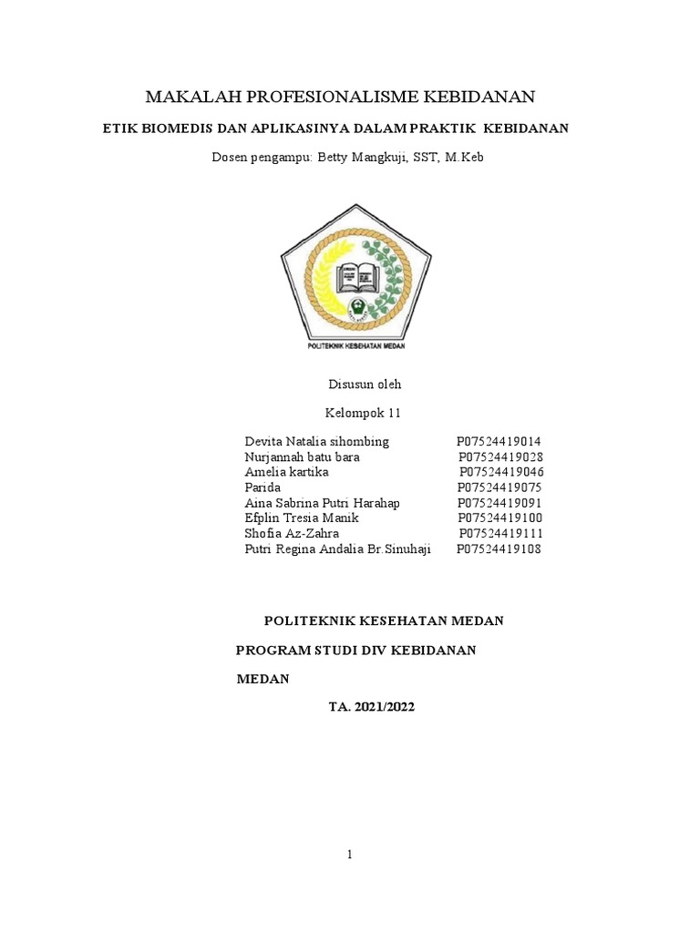 Makalah Profesionalisme Kel 11 | PDF