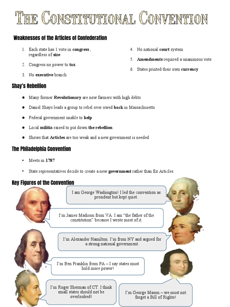 02 - Constitutional Convention Notes Page | PDF | Constitutional ...