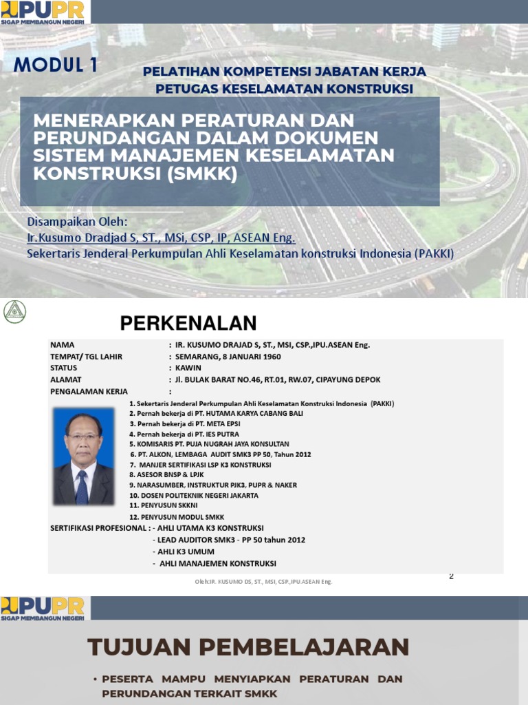 MENERAPKAN PERATURAN DAN PERUNDANGAN DALAM DOKUMEN SISTEM MANAJEMEN ...