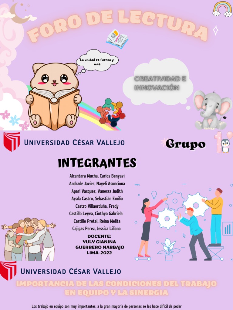 Foro de Lectura | PDF