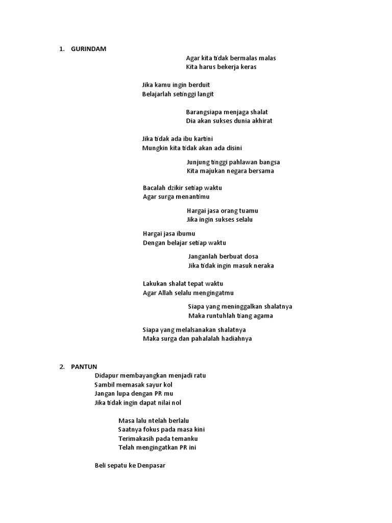 TUGAS BIND (Kelompok) | PDF