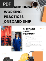 Flight Safety Demonstration Script 1 | PDF