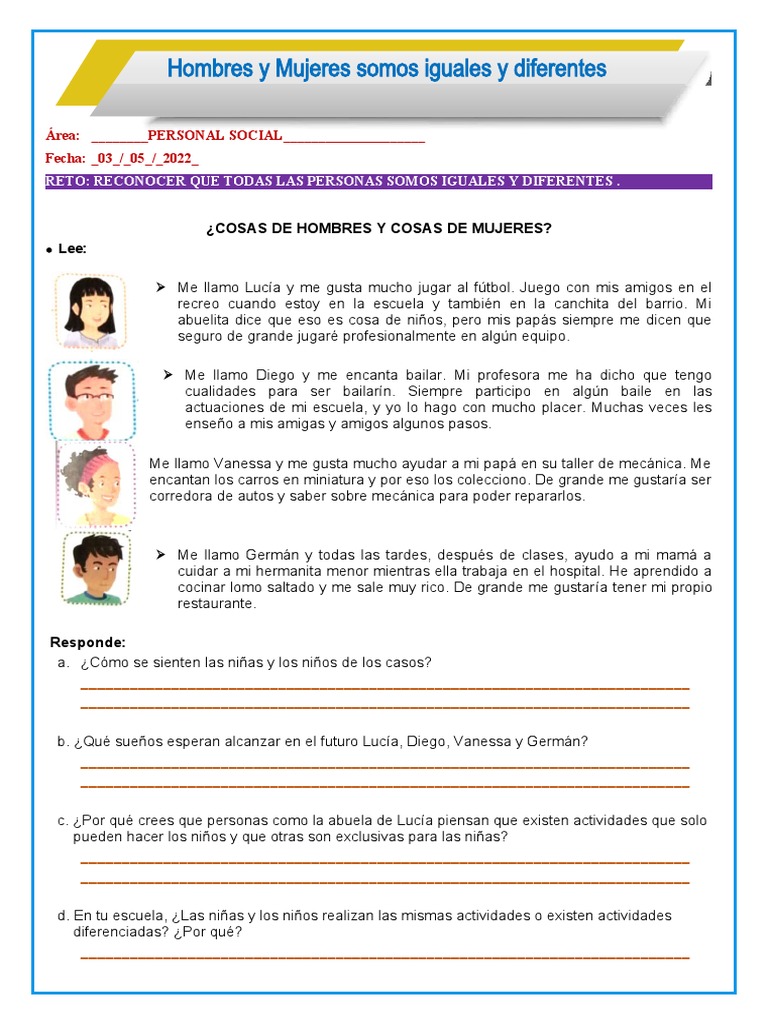 Ficha PS 03-05 | PDF