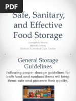 Cold Food Storage Chart - FoodSafety - Gov | PDF | Food Storage ...