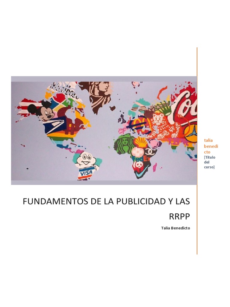 Fundamentos de La Publicidad y Las RRPP | PDF | Publicidad | Comunicación