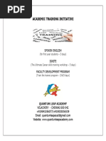 Sample Training Brief | PDF