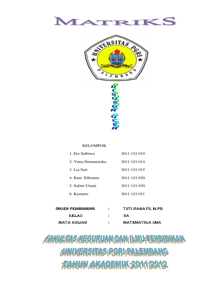 Makalah Matriks | PDF