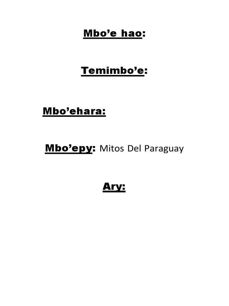 Mitos Del Py | PDF