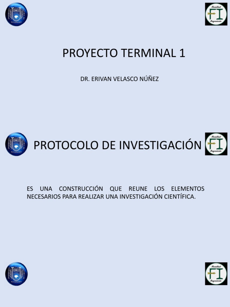 Proyecto Terminal (Protocolo) | PDF | Science
