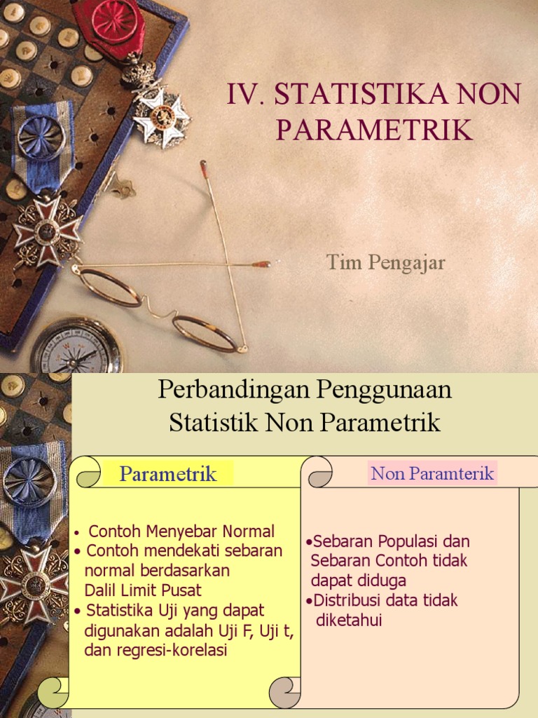Statistika Non Parametrik | PDF