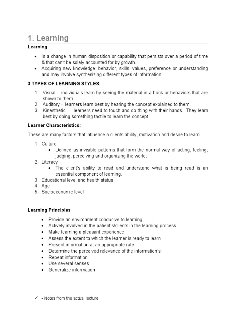 Learning and Teaching | PDF | Teaching Method | Learning Learning and Teaching | PDF | Teaching Method | Learning
