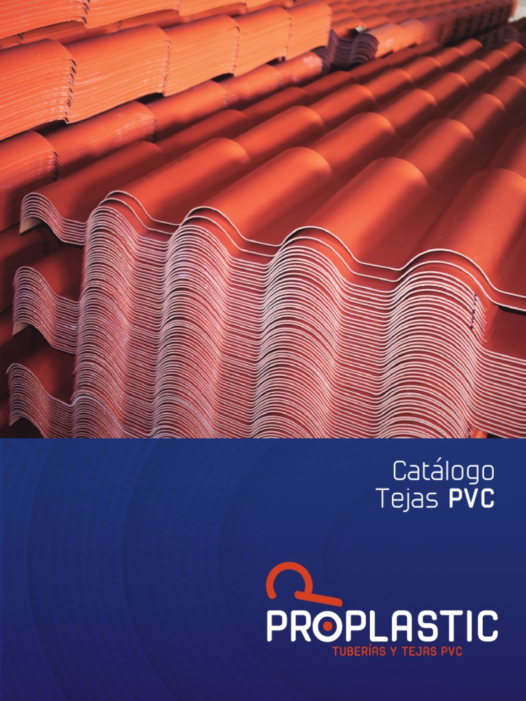 Tejas PVC: Innovación y Durabilidad | PDF | Tubería (transporte de ...