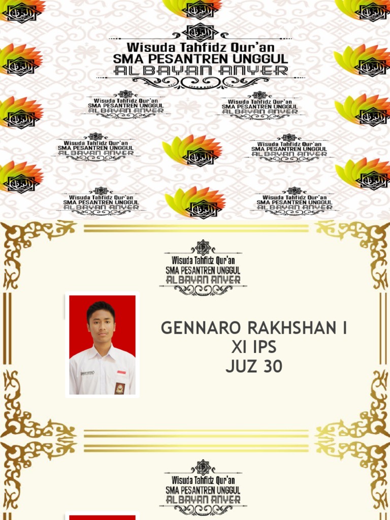 Wisuda Tahfidz | PDF