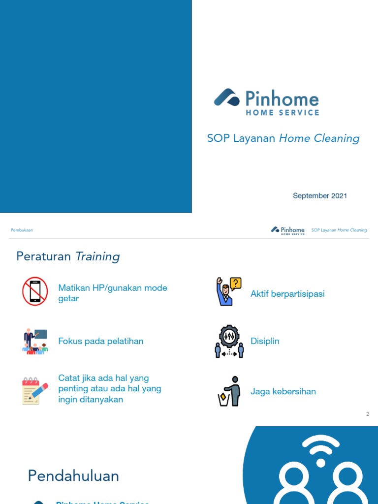 SOP Layanan Home Cleaning | PDF