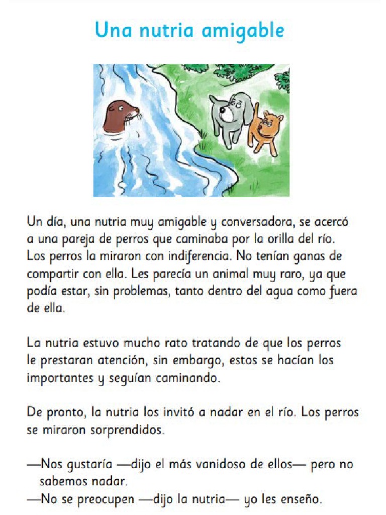 La Nutria Amigable | PDF