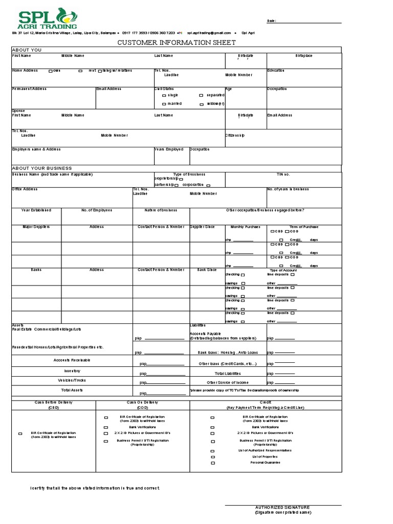 Edited CIS - SPL | PDF | Deposit Account | Credit
