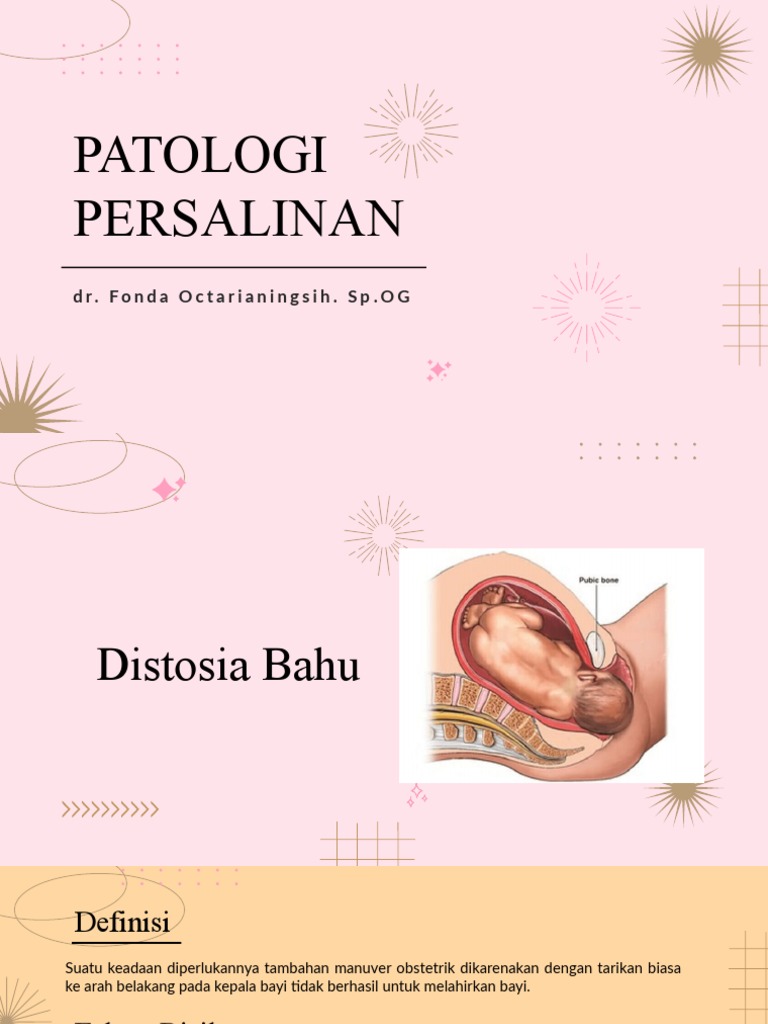 13 Fos22 Patologi Persalinan | PDF