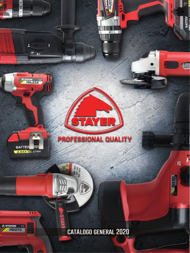 Catalogo Stayer 2020 ES | PDF | Calidad (comercial) | Perforar
