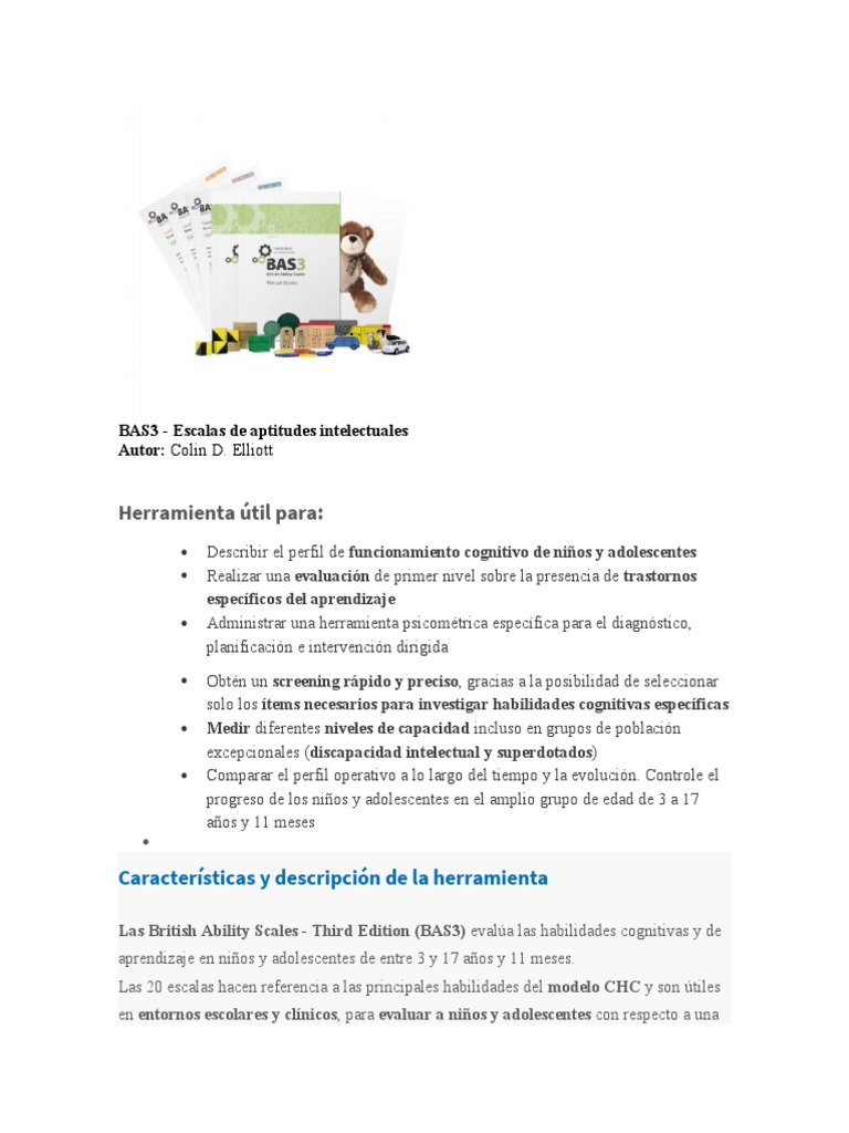Evaluando el perfil cognitivo: Un análisis completo de las habilidades ...