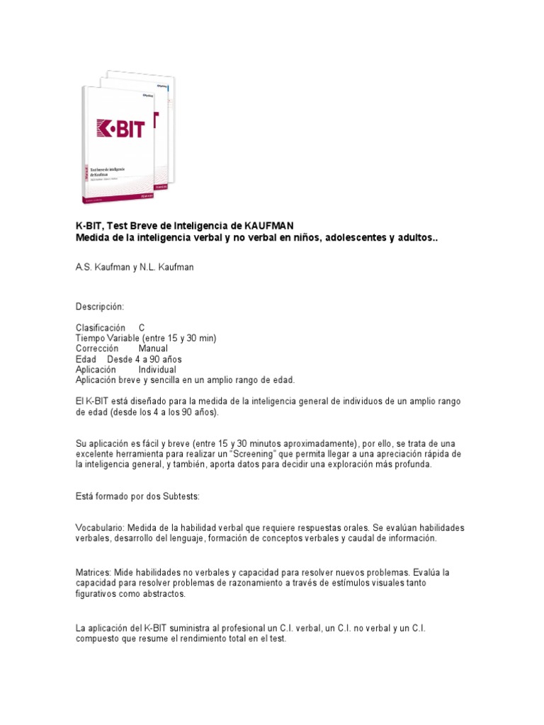 K Bit | PDF | Crecimiento personal y profesional