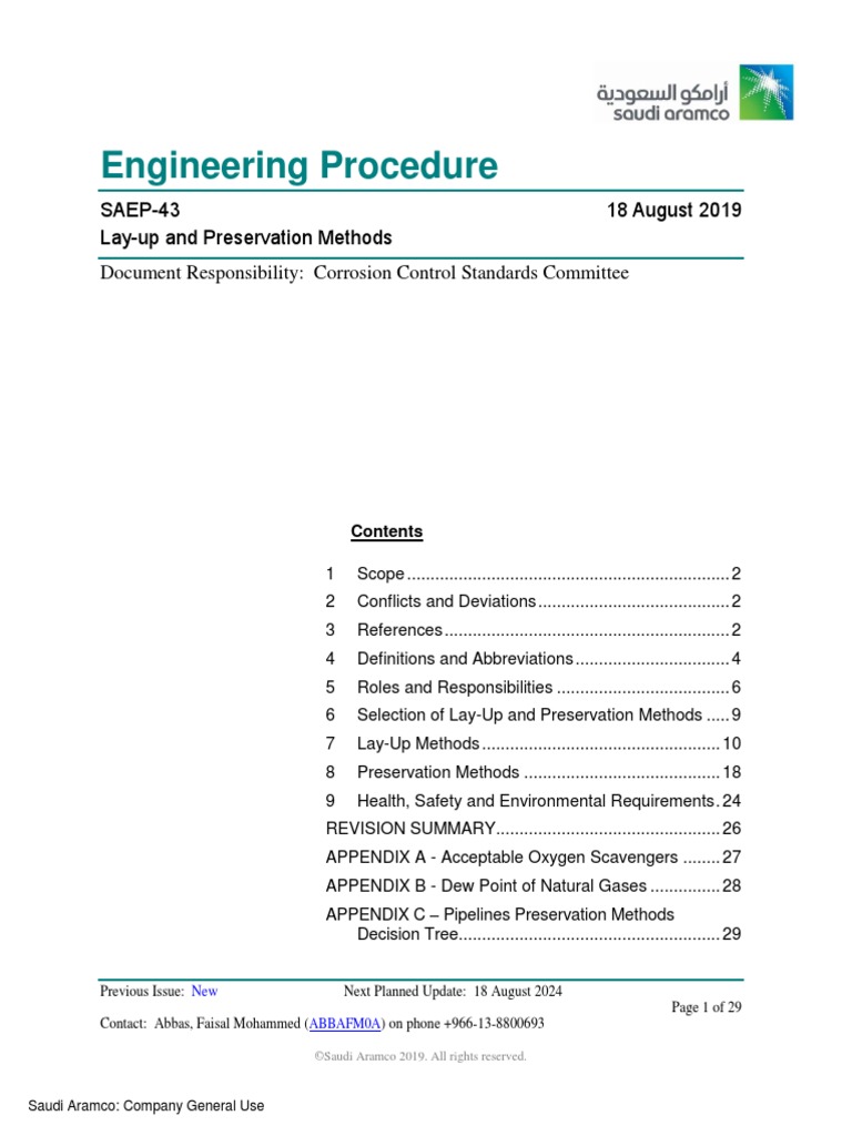 Saep 43 | PDF | Corrosion | Water