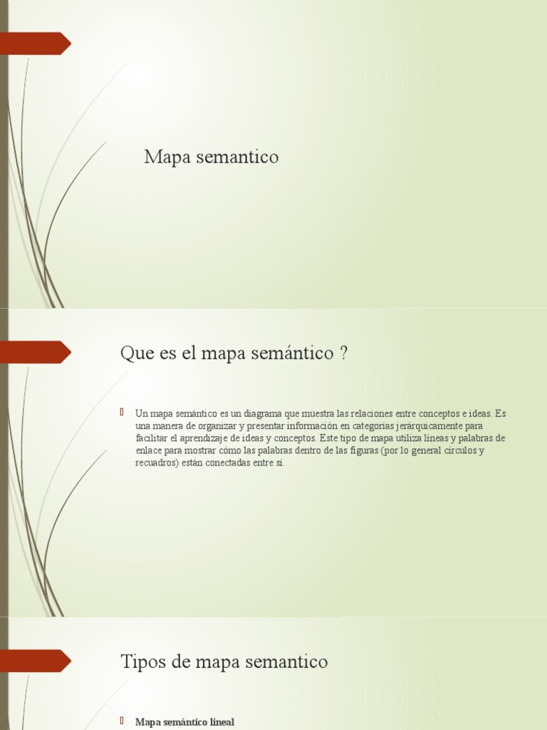 Guía para crear un mapa semántico | PDF | Información | Ciencia cognitiva