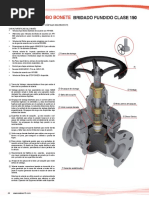 Valvula de Compuerta #1500 | PDF | Materiales de construcción | Ingeniería mecánica