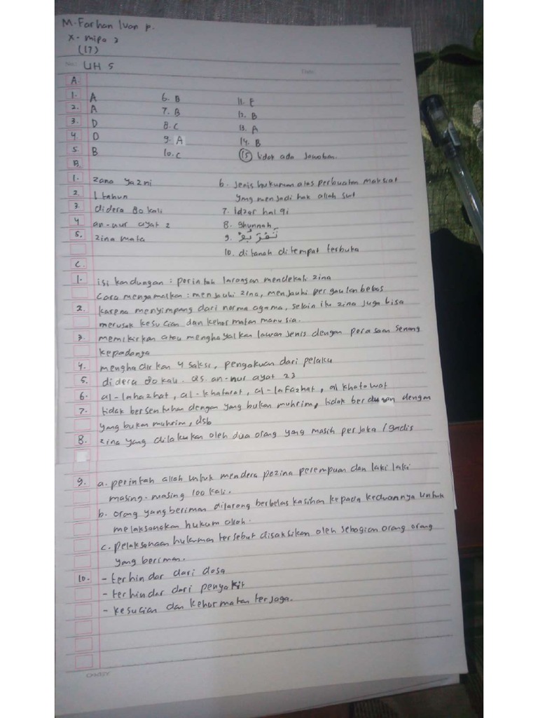 Uh 5 M Farhan Ivan P | PDF