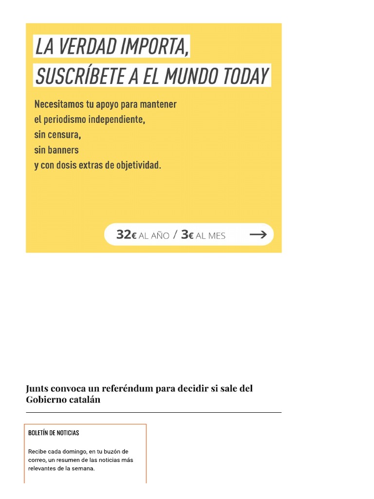 El Mundo Today 2022 | PDF