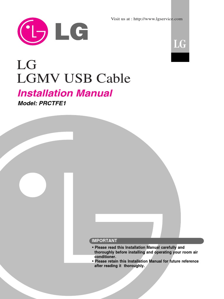 Manual Instalacion LGMV | PDF | Microsoft Windows | Usb