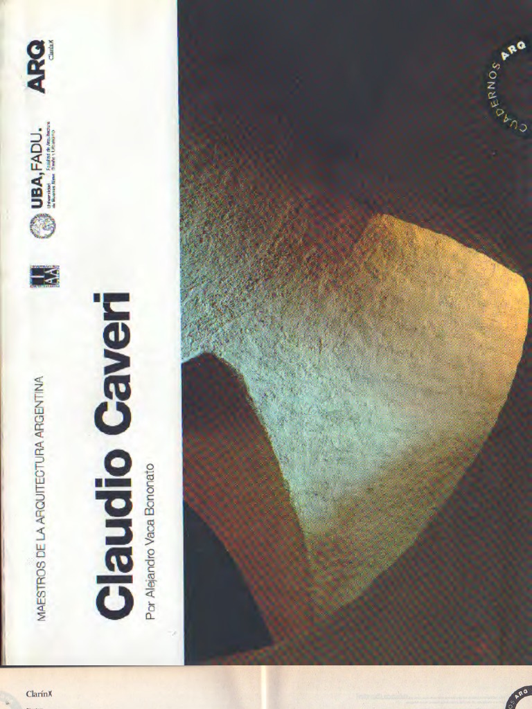 Claudio Caveri-Maestros de La Arquitectura Argentina | PDF | Diseño | Estética