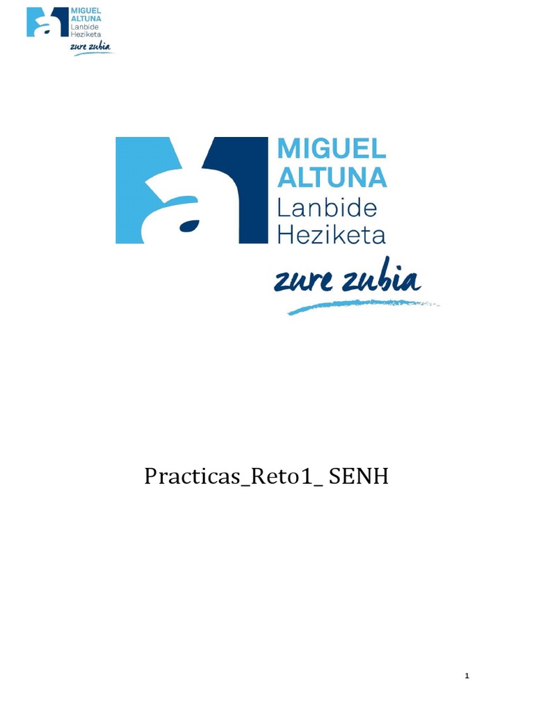 Practicas Reto1 SENH-1 | PDF | Bienes manufacturados