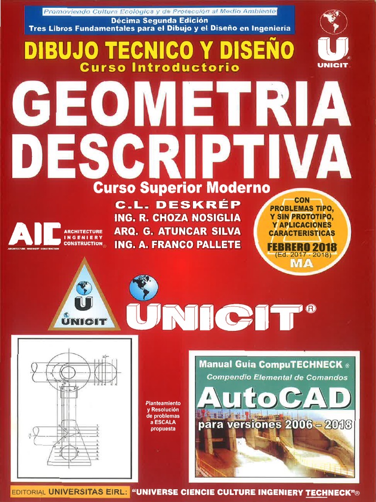 Geometria Descriptiva | PDF | Formas geométricas | Matemática Elemental