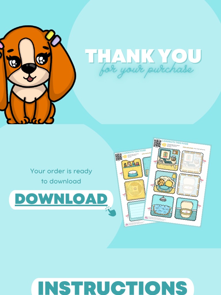 Kate Made Dog House Printable Download | PDF