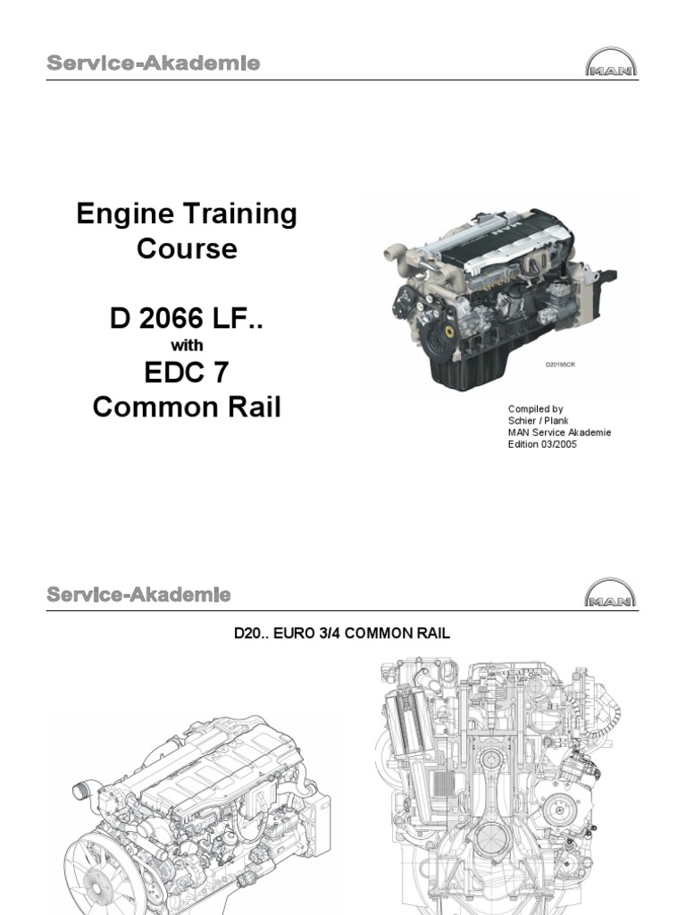 MAN D20 Eng | PDF | Piston | Engines