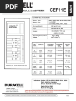 Duracell Conversion Chart | PDF | Companies Of The United States ...