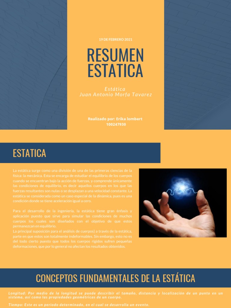 Estática Preguntas | Descargar gratis PDF | Vector Euclidiano | Fuerza