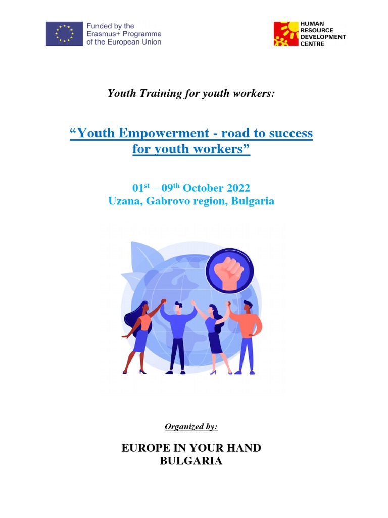 Info-Pack Youth-Empowerment-Training FINAL Corrected | PDF | Receipt | Euro