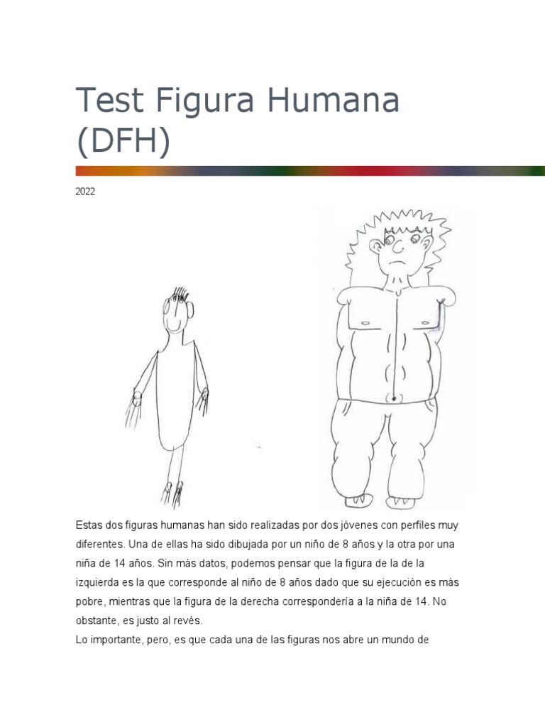 Test Figura Humana (DFH) | PDF | Las emociones | Cociente de inteligencia