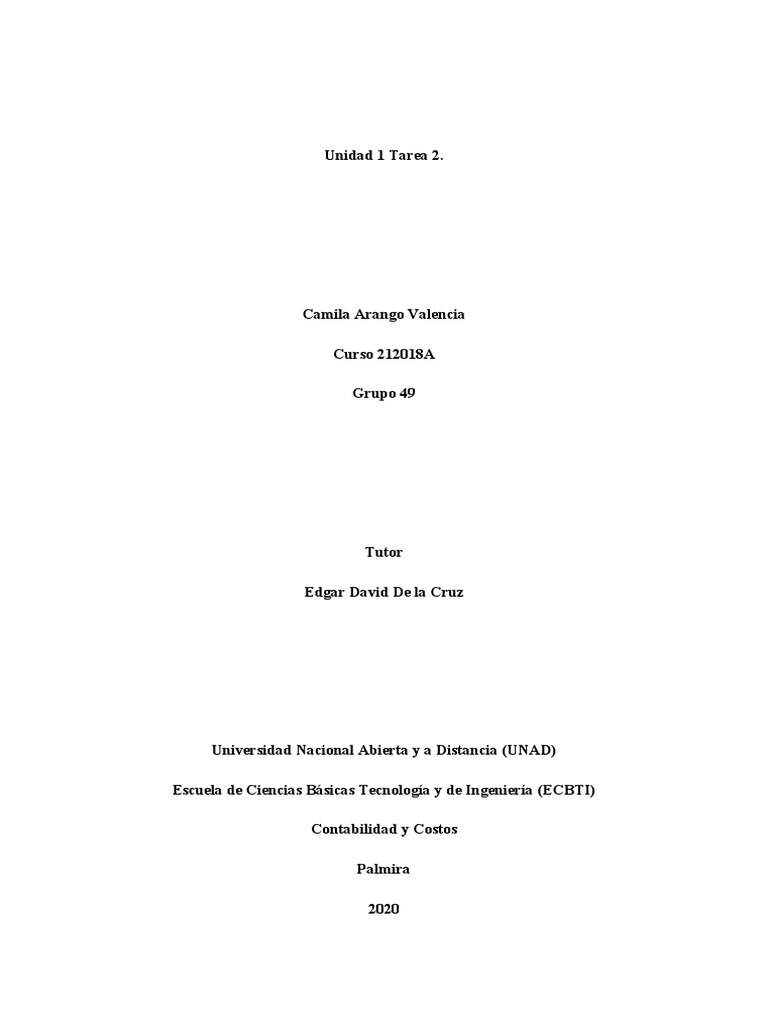 Camila Arango 212018 49 | PDF | Contabilidad | Business