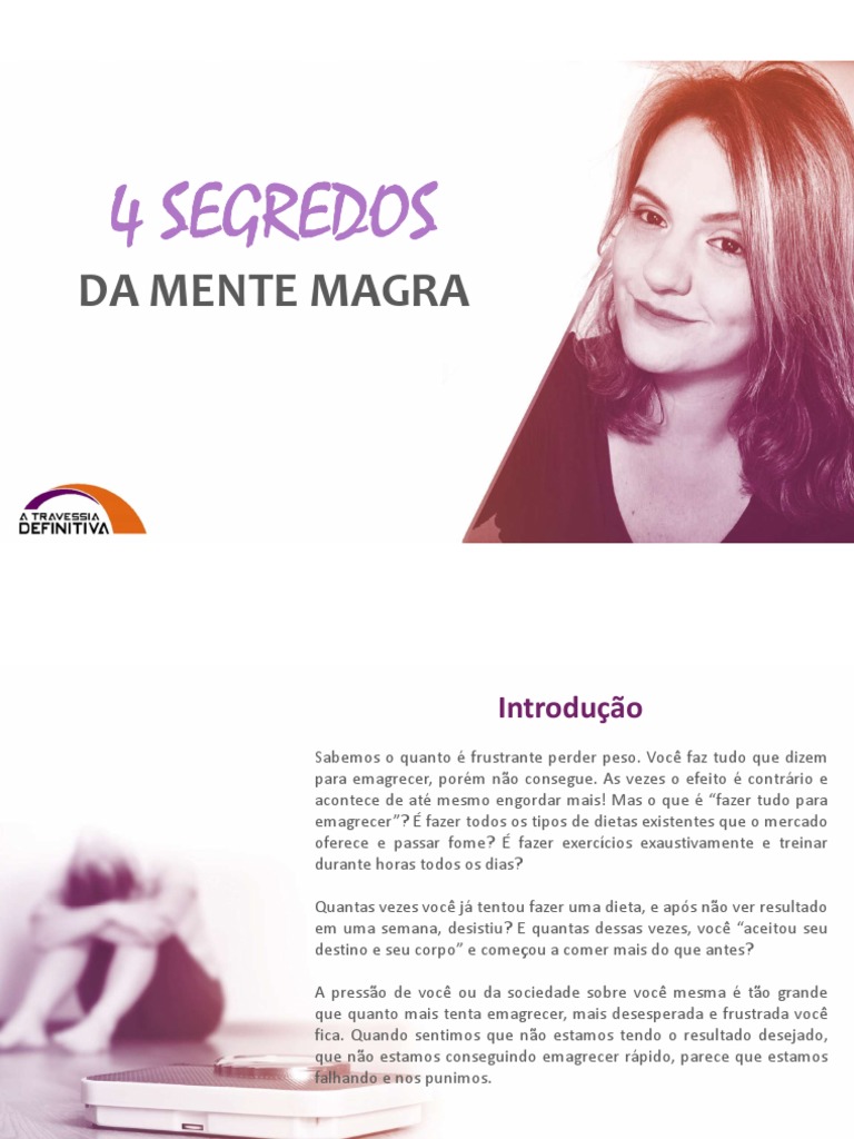Ebook 4 Segredos Da Mente Magra 2 | PDF | Prazer | Vida