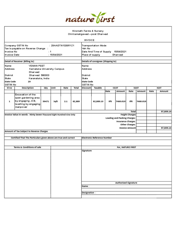 Bill | PDF | Invoice | Government