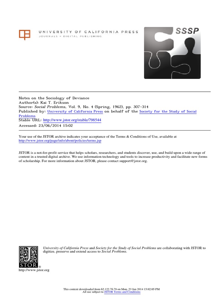 Understanding Deviance in Society | PDF | Deviance (Sociology) | Sociology