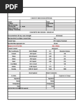 C40/20 Concrete Mix Design Details | PDF | Sand | Concrete