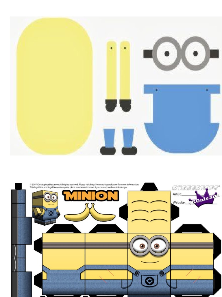 Minions Molde | PDF
